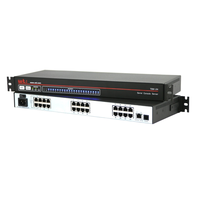 TSM-24 Console Server (24) Port RJ45 | WTI - Western Telematic, Inc.