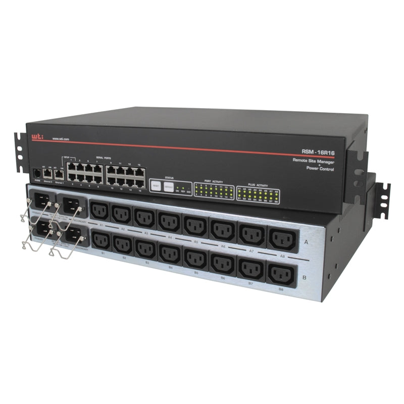 RSM-16R16-2 Console + Power Hybrid (Ethernet) | WTI - Western Telematic ...