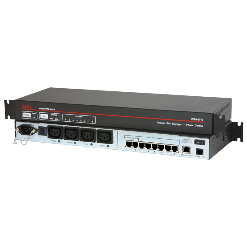 RSM-8R4-2 Console + Power Hybrid (Modem + IP) | WTI - Western Telematic ...