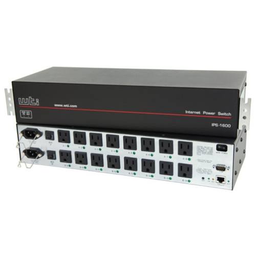 IPS-1600 Internet Power Switch Dual 15A 120V (16)5-15R | WTI - Western ...