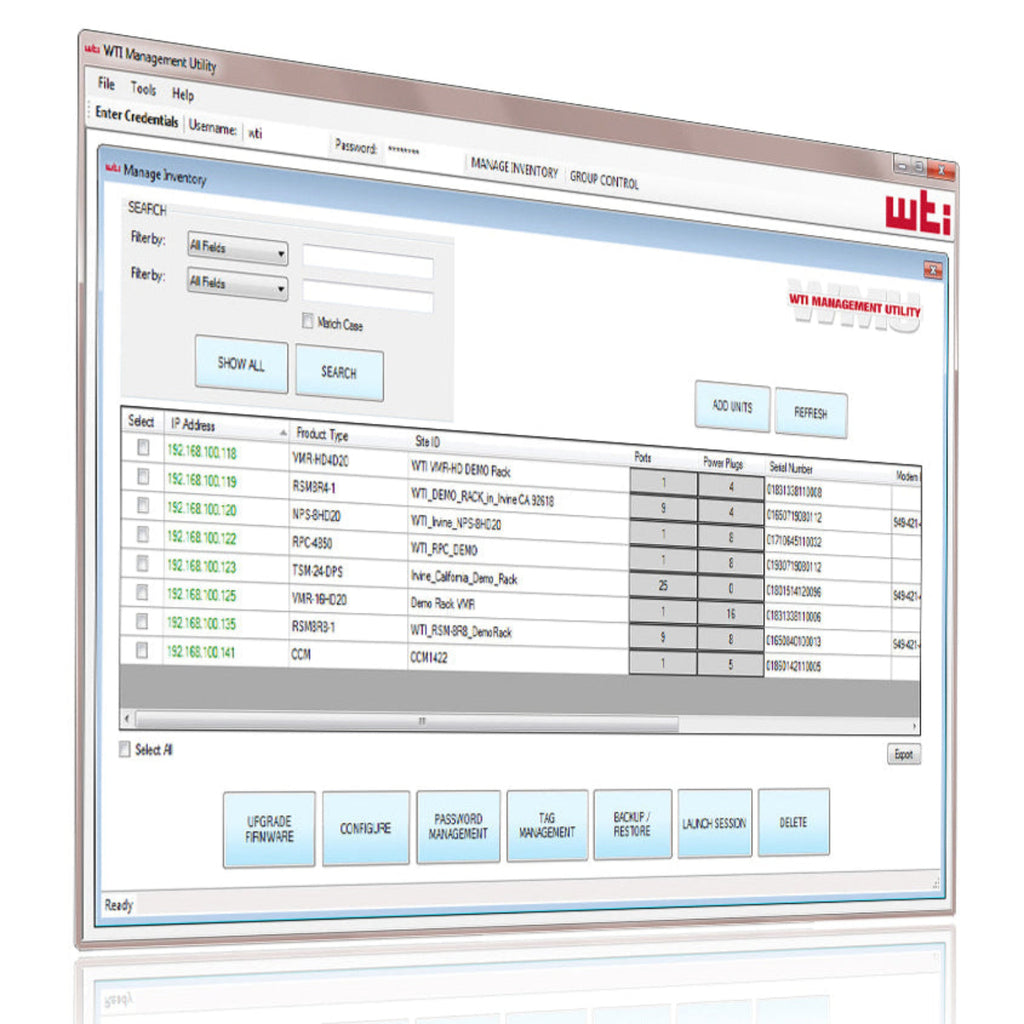WMU Software | WTI - Western Telematic, Inc.